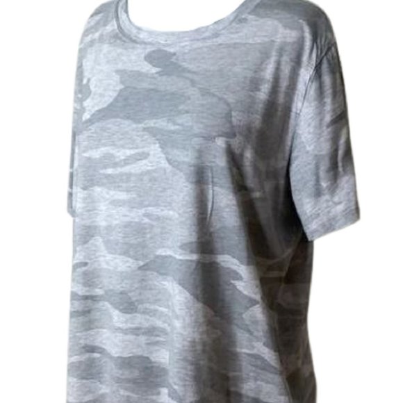 Splendid | Tops | Nwt Splendid Womens Short Sleeve Top Tshirt Gray Camo ...